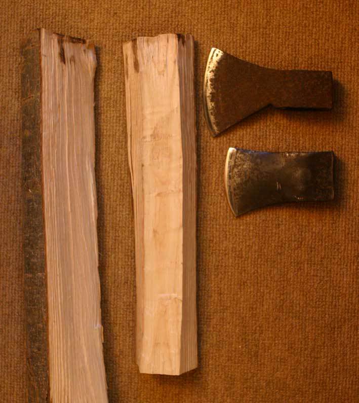 How to make a new axe handle