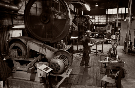 Visit to the Gransfors Burks forge in Sweden - makers of the world's ...